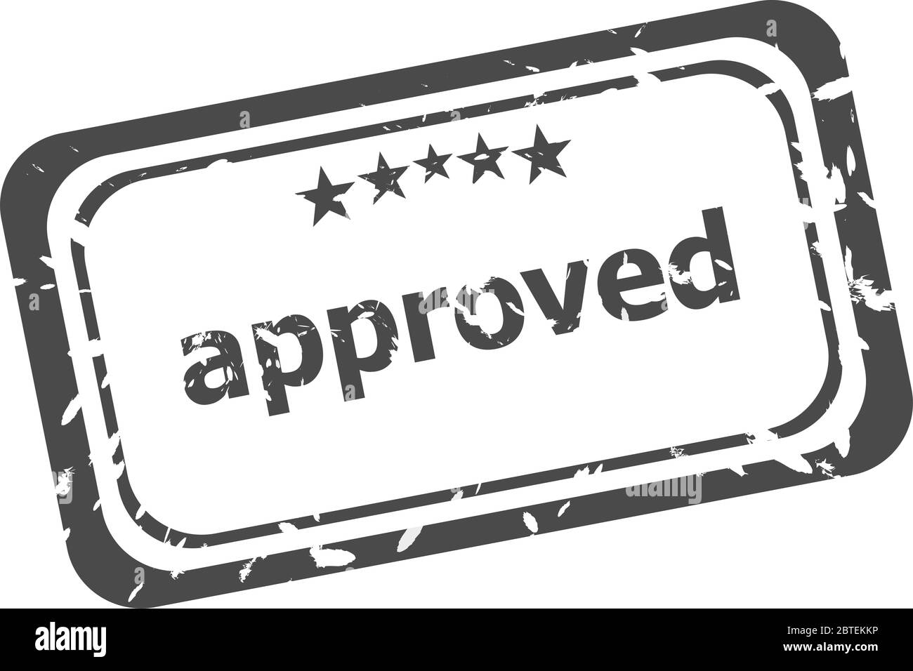 approved grunge rubber stamp isolated on white background Stock Photo ...