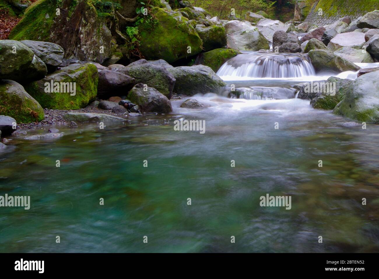 River flowing into the ocean hi-res stock photography and images - Alamy
