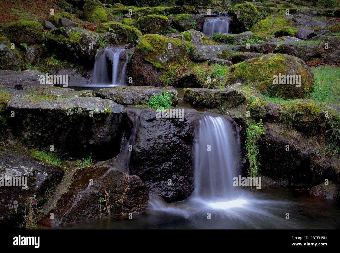 Water from the Sukumo River diverted into a small Japanese-style ...