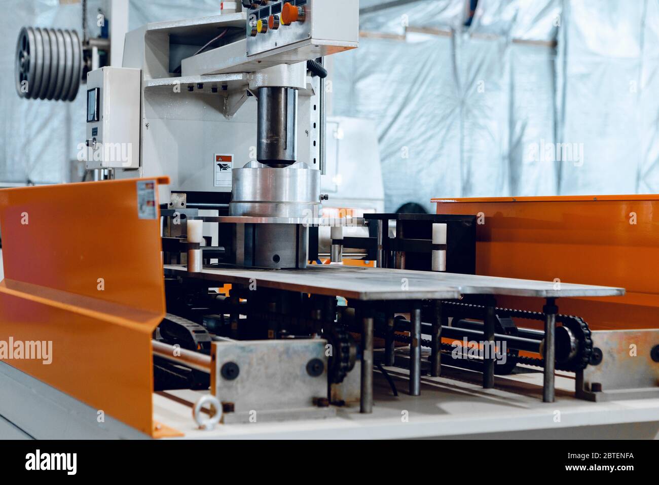 Inside the new factory manufacturing electrical cable. Cable production ...