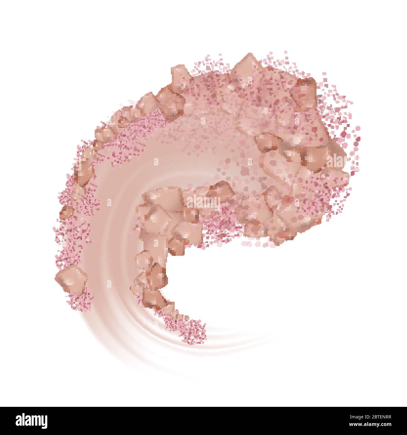 Smeared eye makeup Stock Vector Images - Alamy