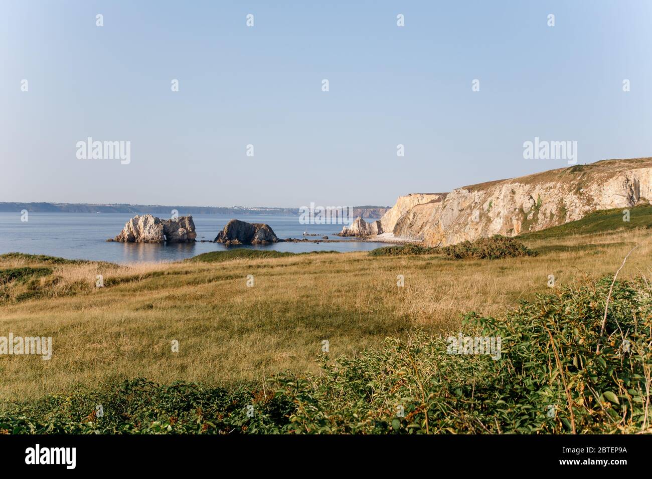 Beautiful Crozon peninsula in brittany France Stock Photo - Alamy