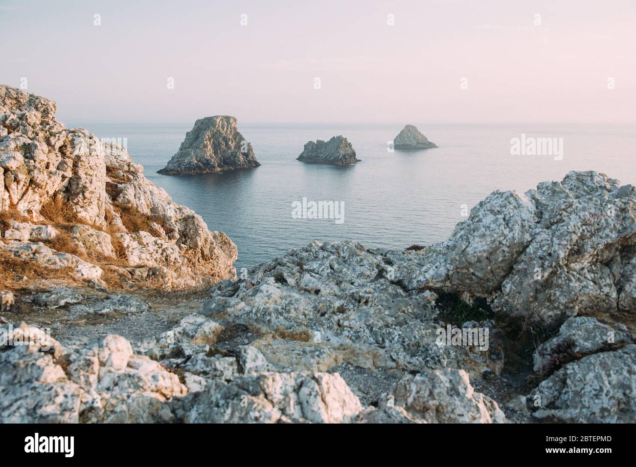 Beautiful Crozon peninsula in brittany France Stock Photo - Alamy
