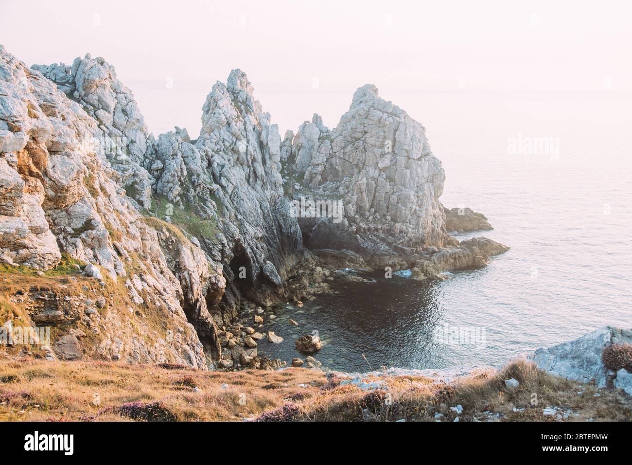 Beautiful Crozon peninsula in brittany France Stock Photo - Alamy