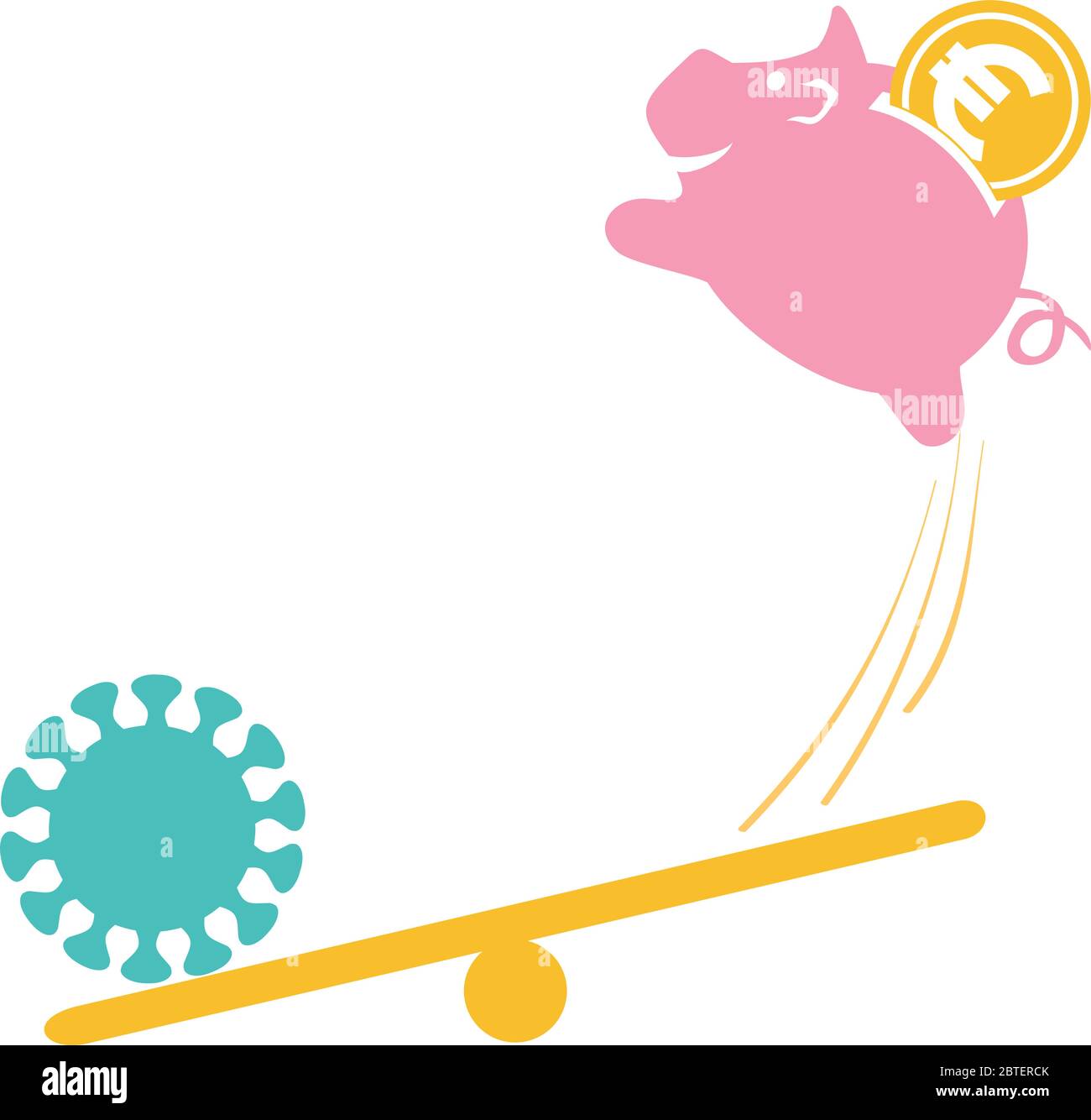 Economic recovery after the covid crisis 19 concept vector illustration ... Economic recovery after the covid crisis 19 concept vector illustration ...