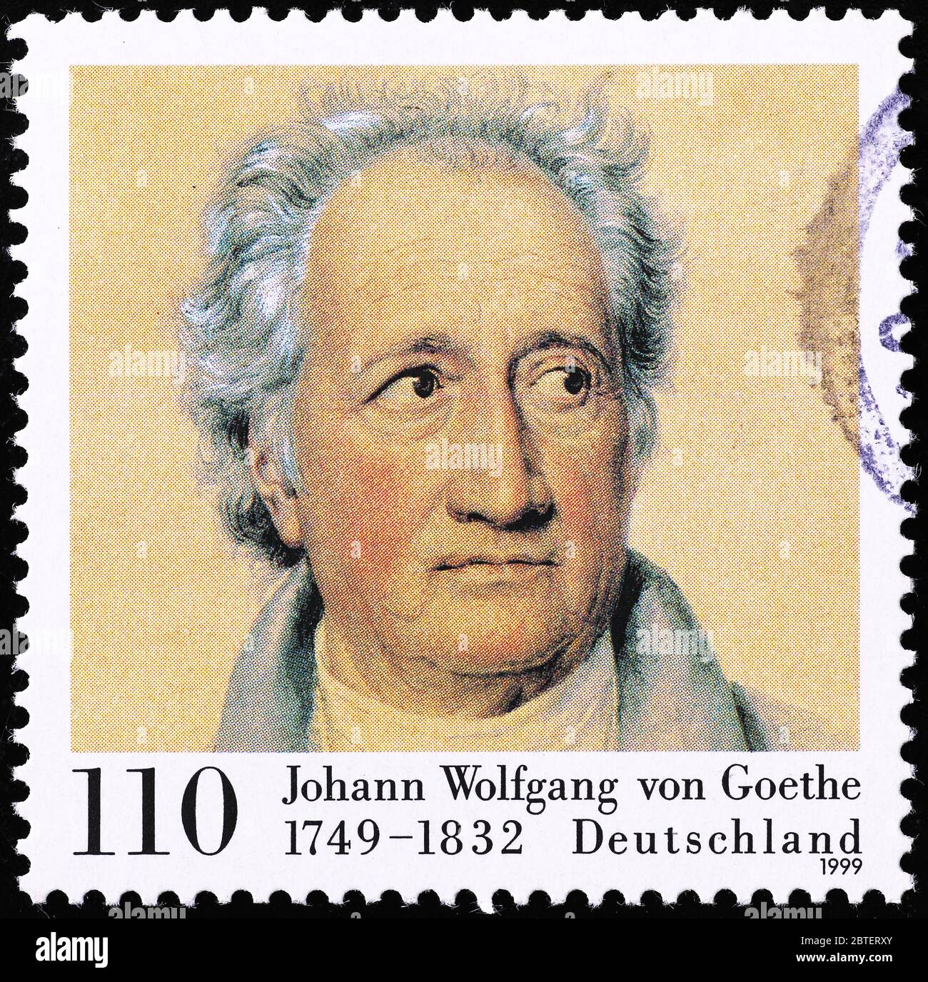 Stamp goethe hi-res stock photography and images - Alamy