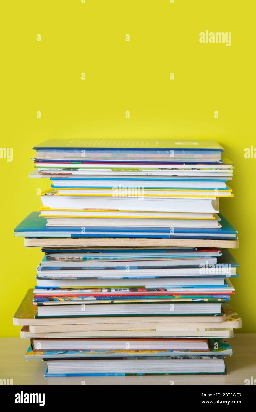 Children's Books Stack High Resolution Stock Photography and Images - Alamy