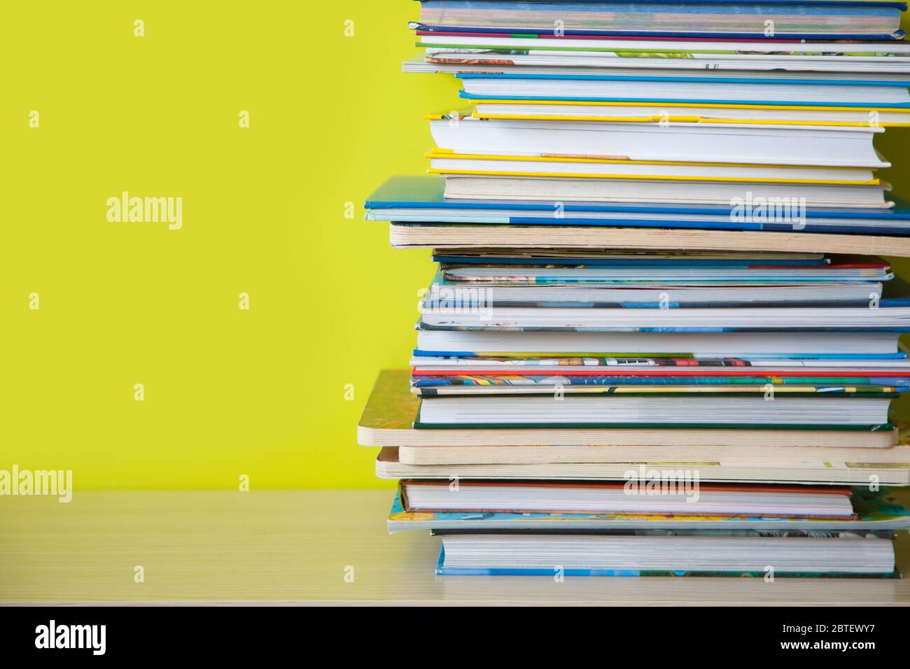 Children's Books Stack High Resolution Stock Photography and Images - Alamy