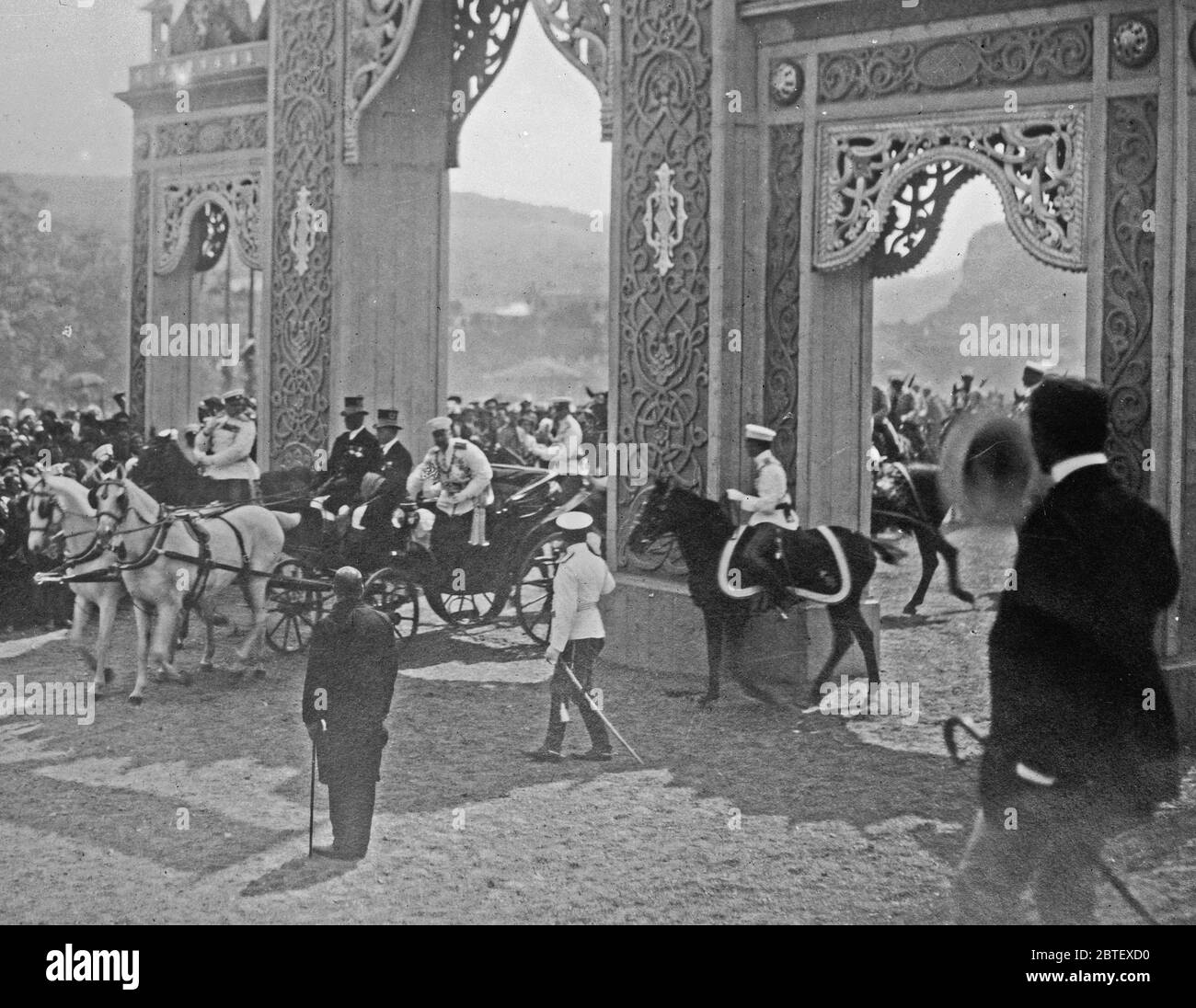 Ferdinand of Bulgaria at 25th Anniversary of Coronation ca. 1910-1915 ...