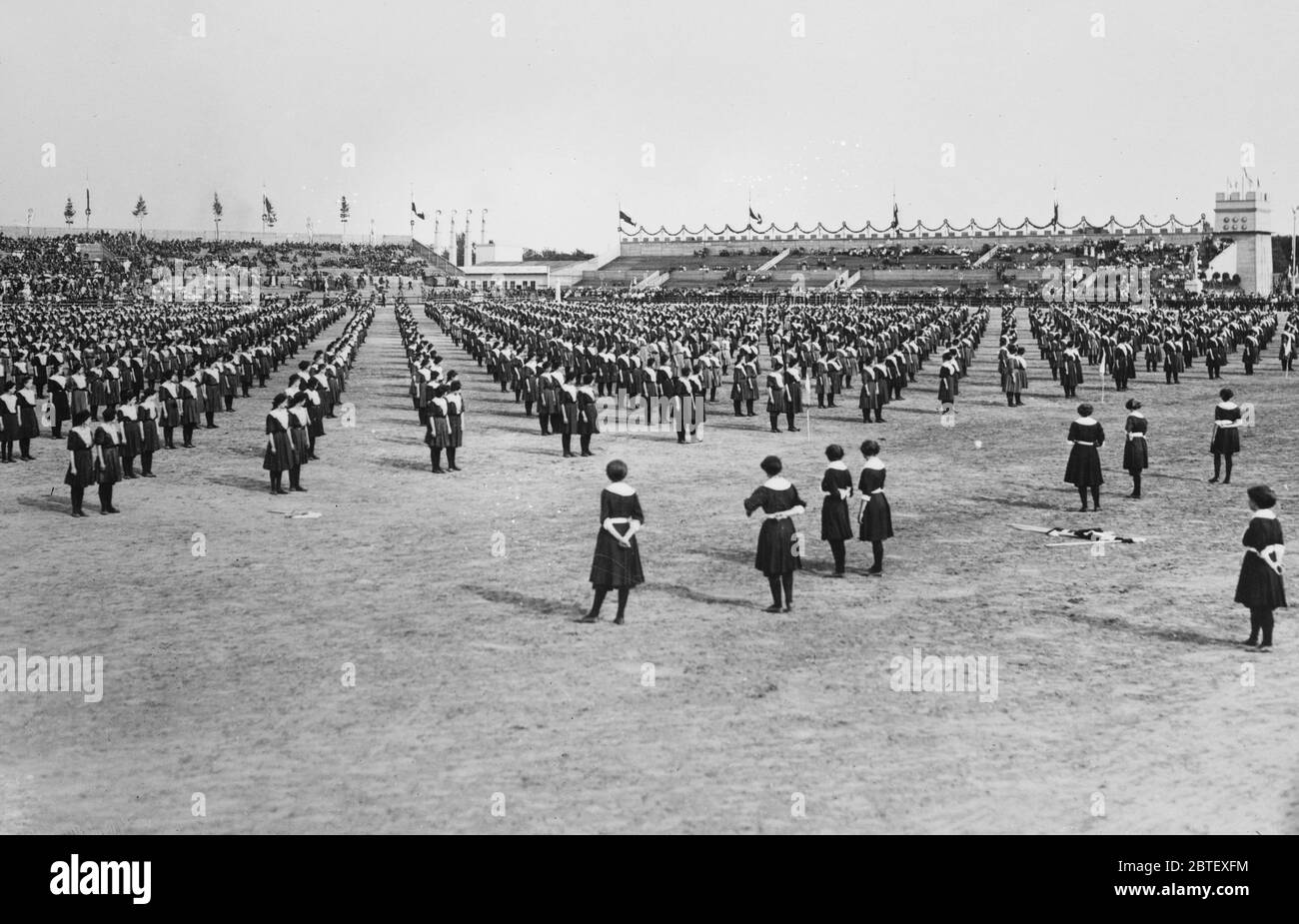 Gymnastic formation hi-res stock photography and images - Alamy