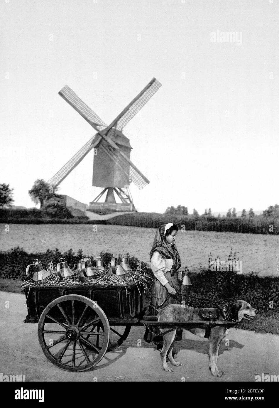 19th century milk sellers hi-res stock photography and images - Alamy