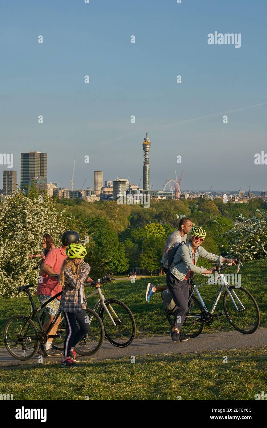 Primrose hill view hi-res stock photography and images - Alamy