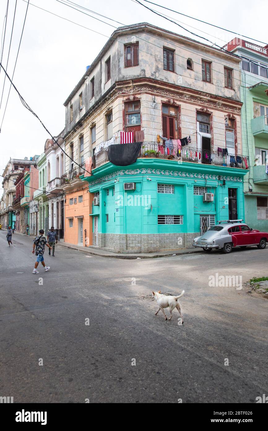 Streets of Havana, Cuba Stock Photo - Alamy