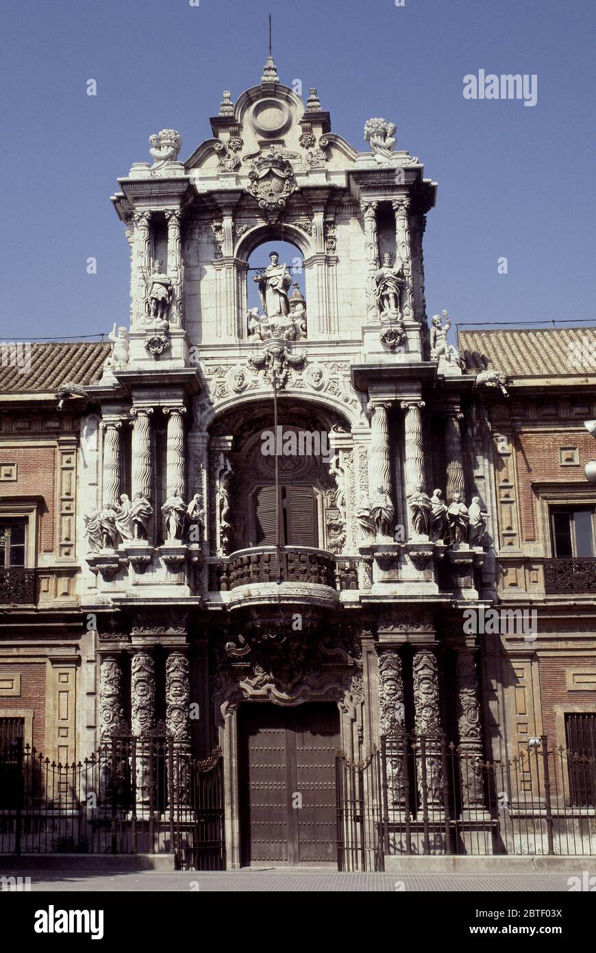 PORTADA BARROCA DEL PALACIO DE SAN TELMO - SIGLO XVIII. Author ...