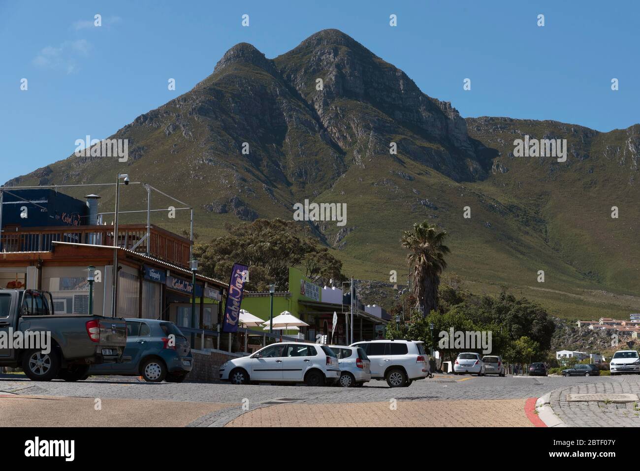 Kleinmond, Western Cape, South Africa. December 2019. Kleinmond on the ...