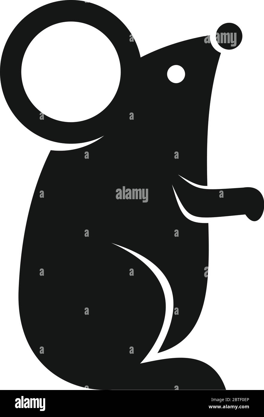 Mouse icon. Simple illustration of mouse vector icon for web design ...