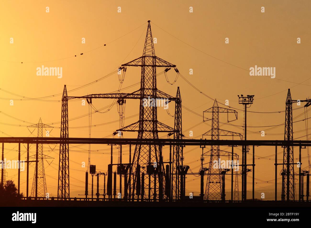 Power Grid Vector High Resolution Stock Photography and Images - Alamy
