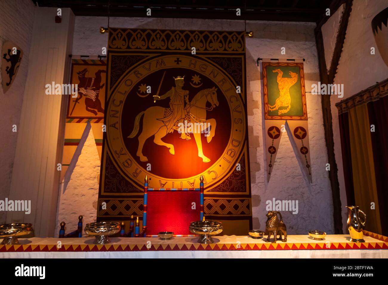 Dover castle inside hi-res stock photography and images - Alamy