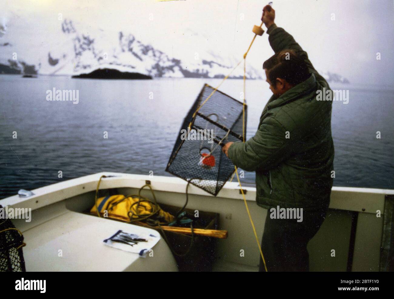 1970s shrimp fisherman hi-res stock photography and images - Alamy