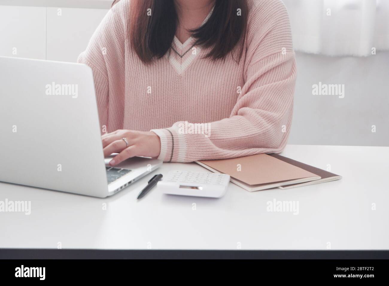 Online communication learning freelancer hi-res stock photography and ...