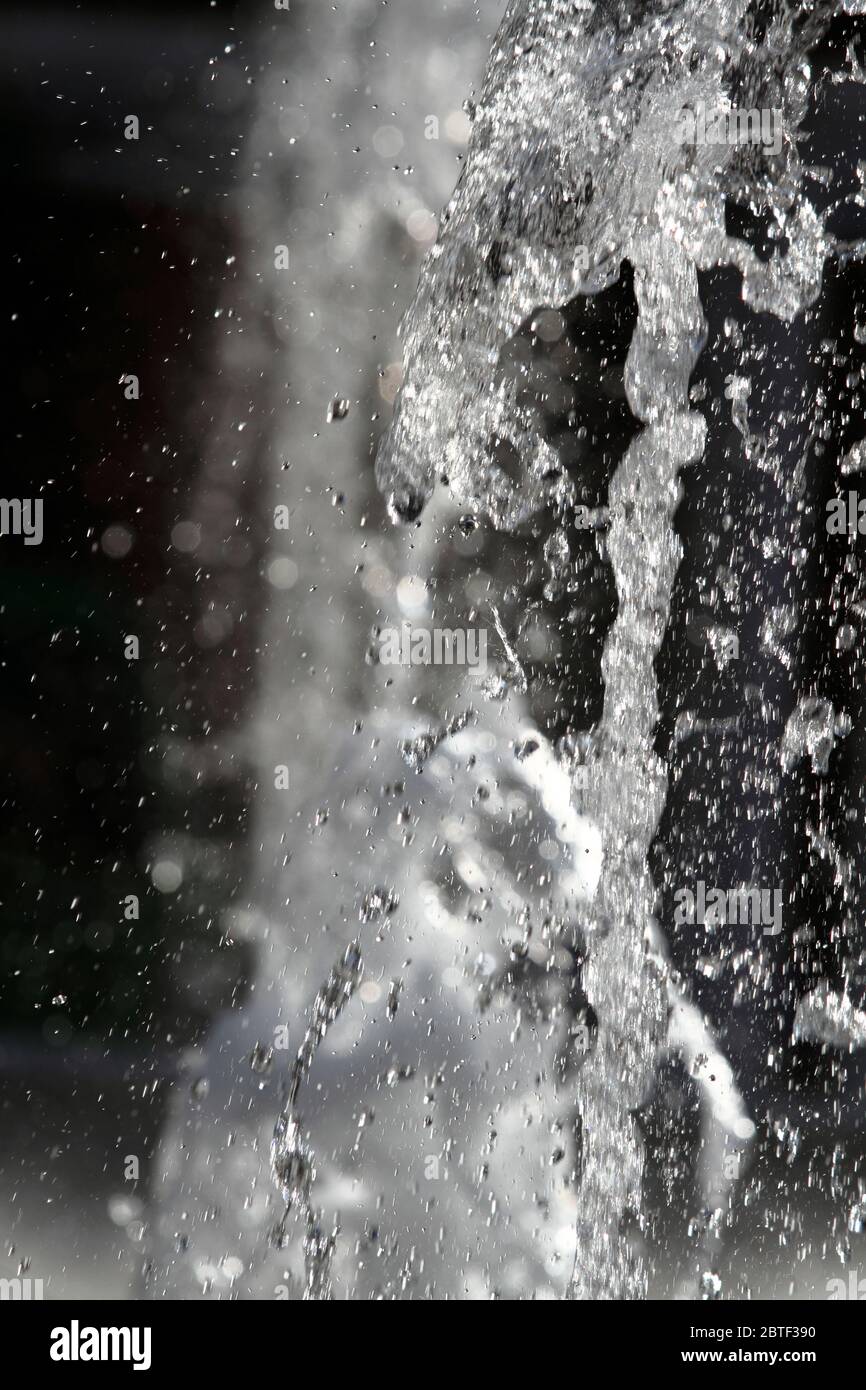 the jet of water from the fountain Stock Photo - Alamy