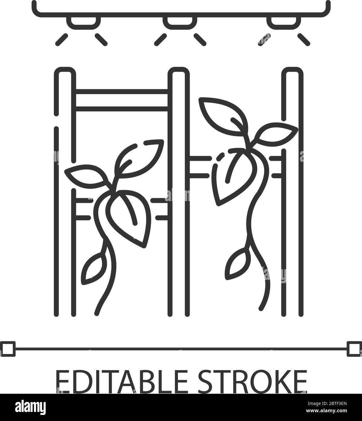 Eco system line icon Black and White Stock Photos & Images - Alamy