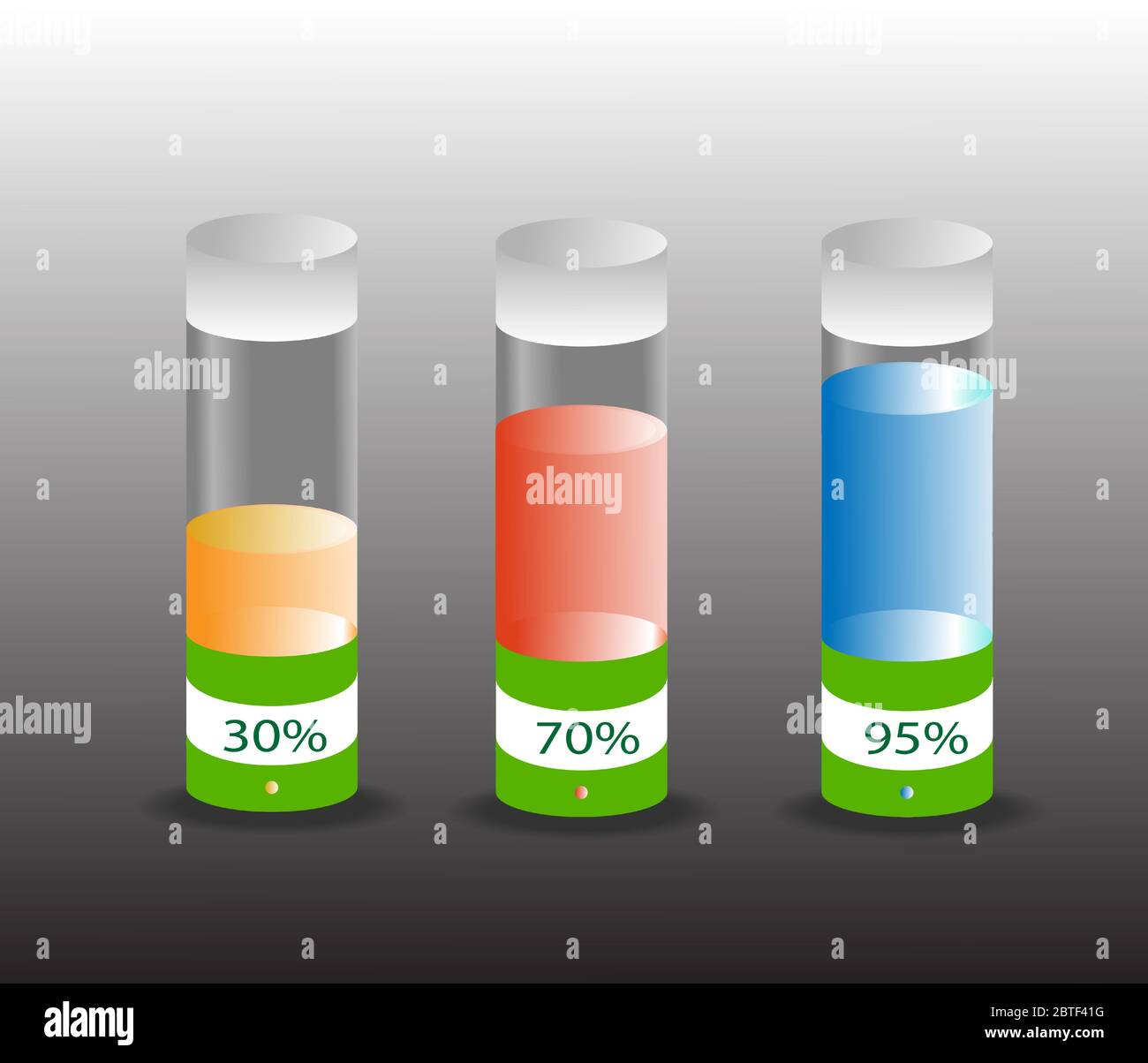 Transparent Tubes chemistry test set Stock Vector Image & Art - Alamy