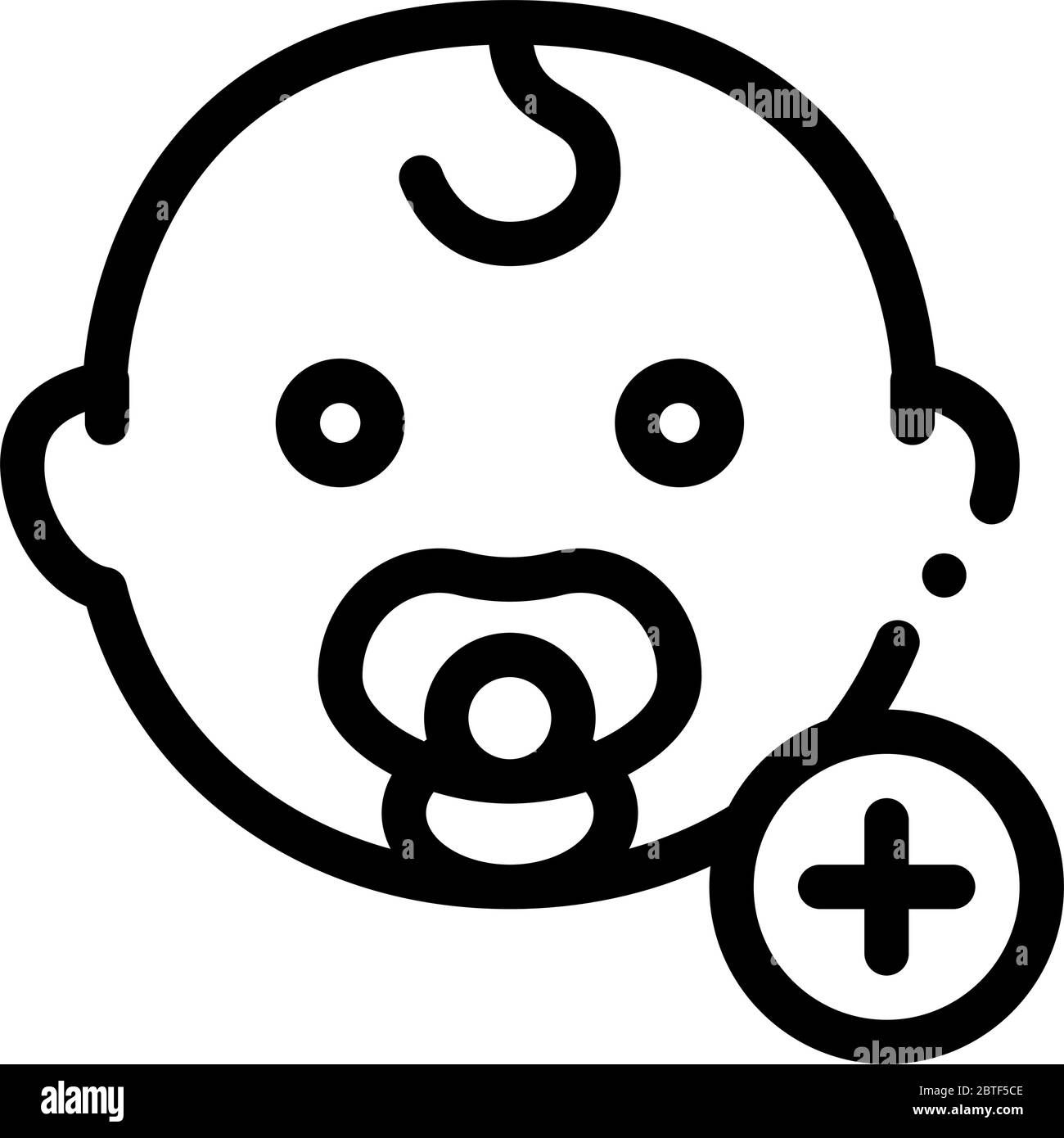 Newborn Baby Outline