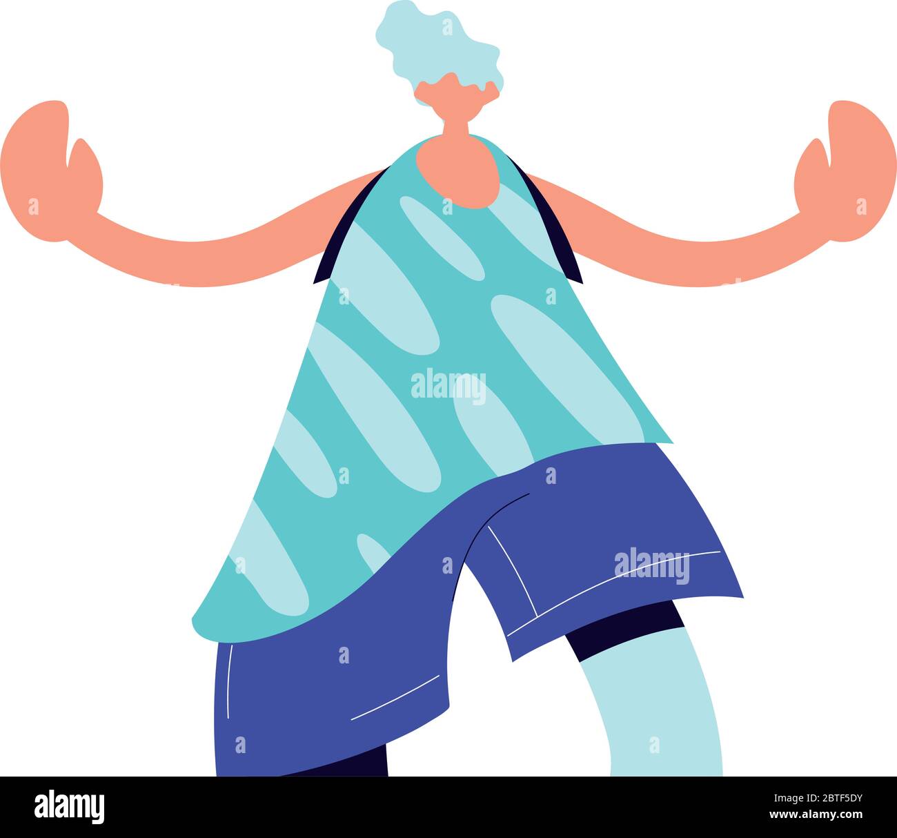 Urban man cartoon with casual cloth design, Boy male person people ...