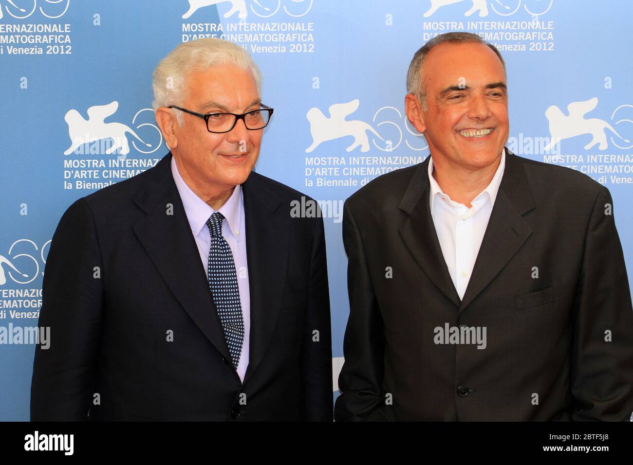 VENICE, ITALY - AUGUST 29: Paolo Baratta and Alberto Barbera attends ...