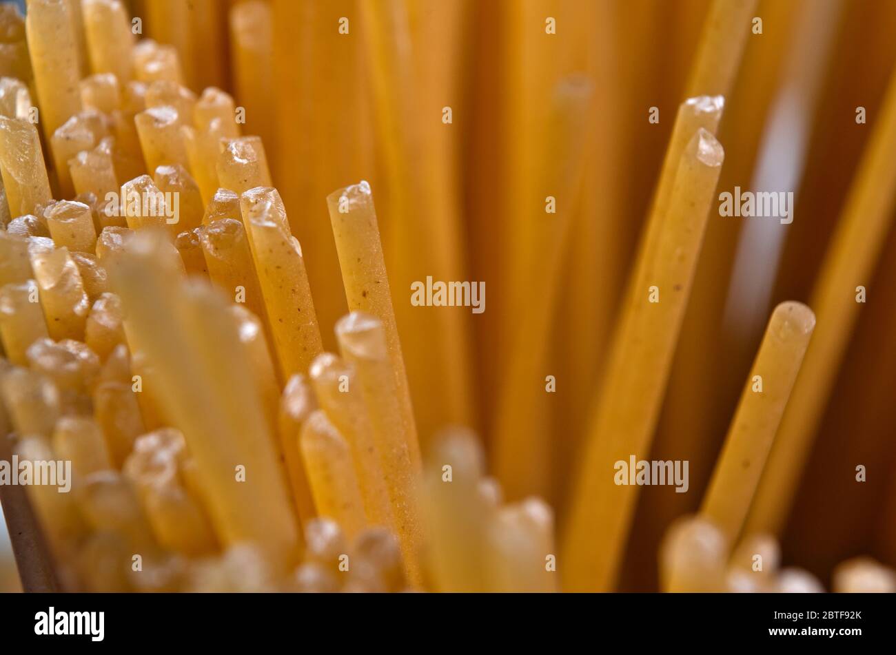 Raw spaghetti pasta close-up. Food and drinks themes Stock Photo - Alamy