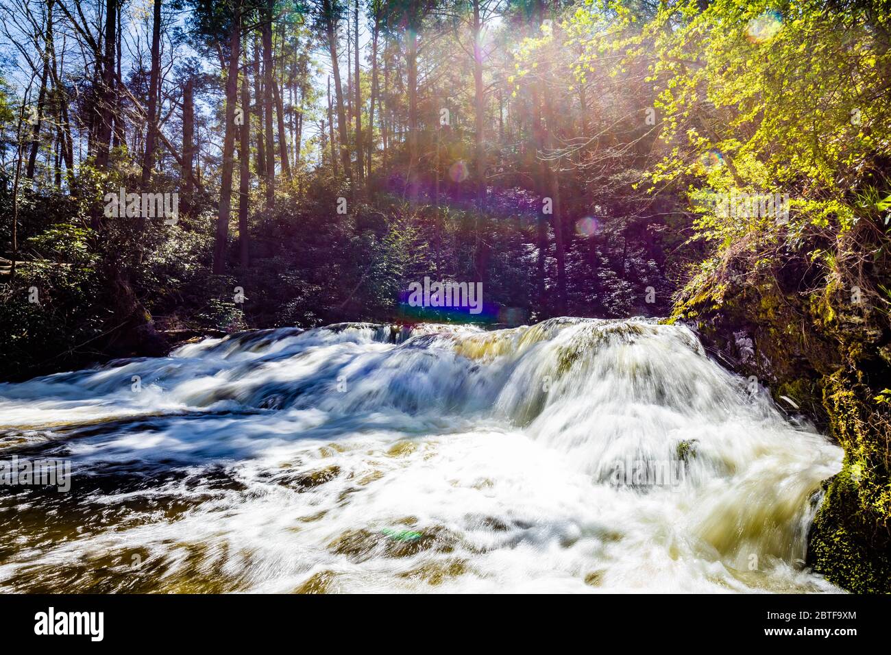 Scenic Dingmans Falls in Delaware Township tourist destination place ...