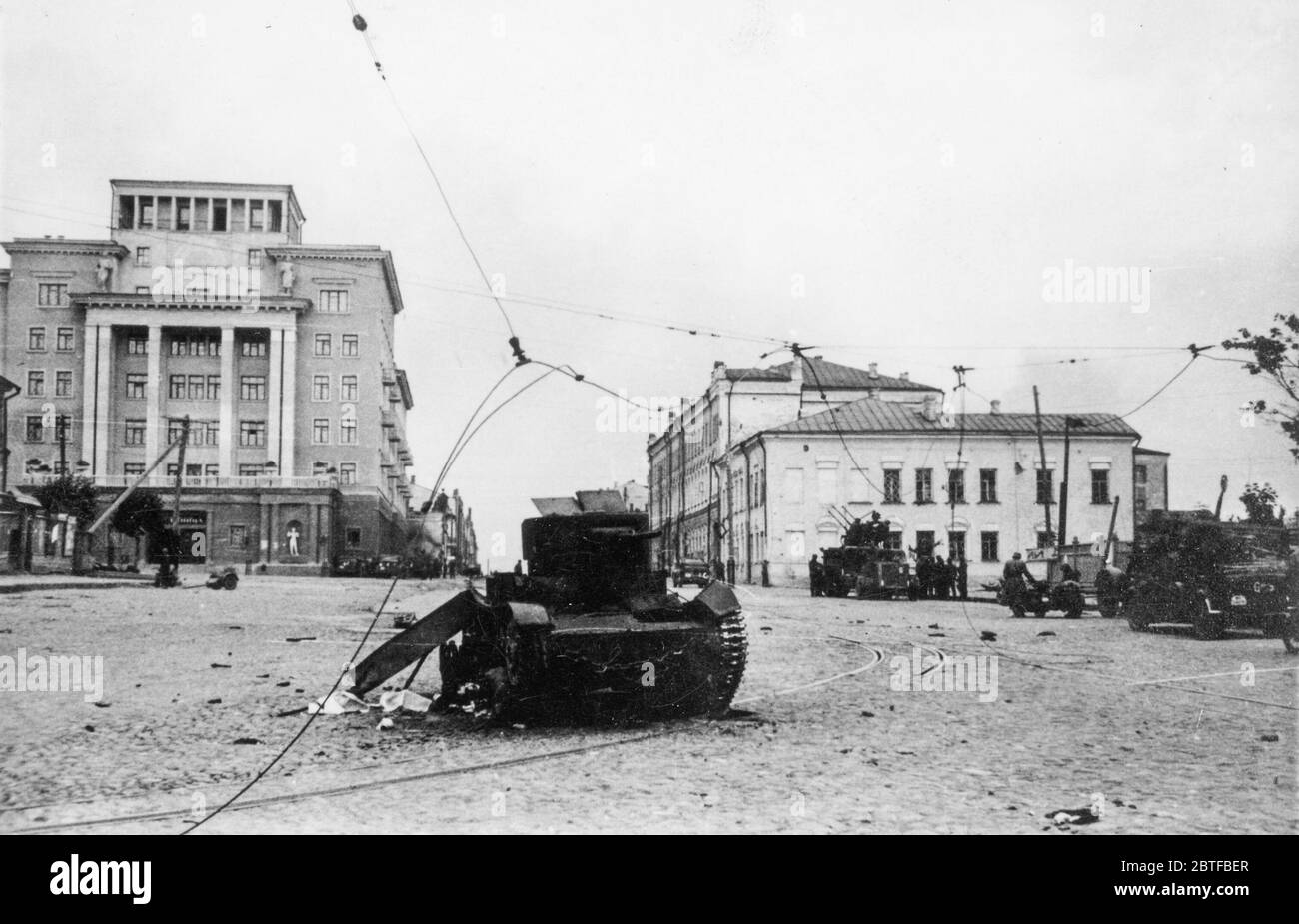 July 16 1941 Molochwa Palace in Smolensk Operation Barbarossa - German ...