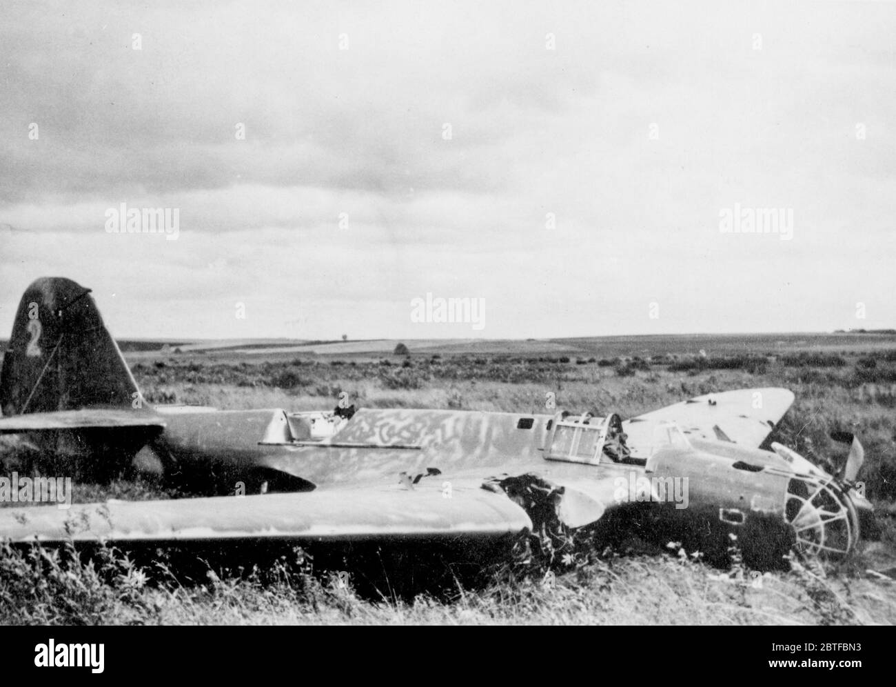 Crashed Russian Bomber Tupolev SB Operation Barbarossa - German ...
