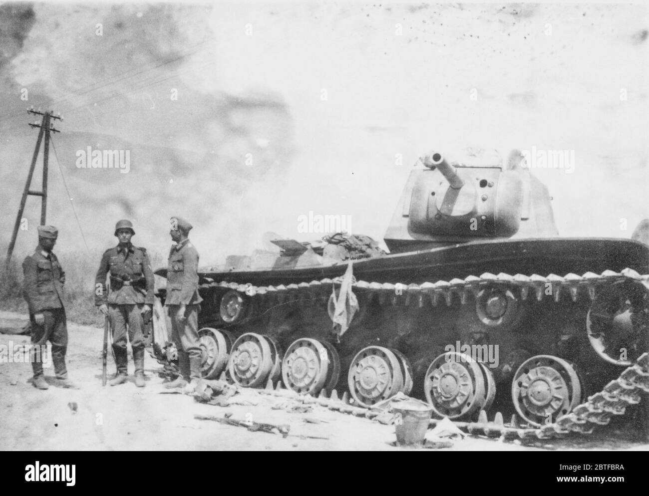 An important event as this is the first destruction of a Russian 52 ...