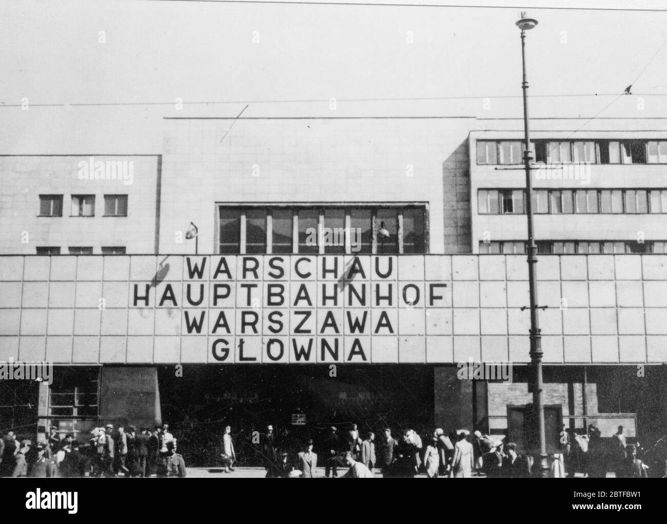 Warsaw central station Black and White Stock Photos & Images - Alamy