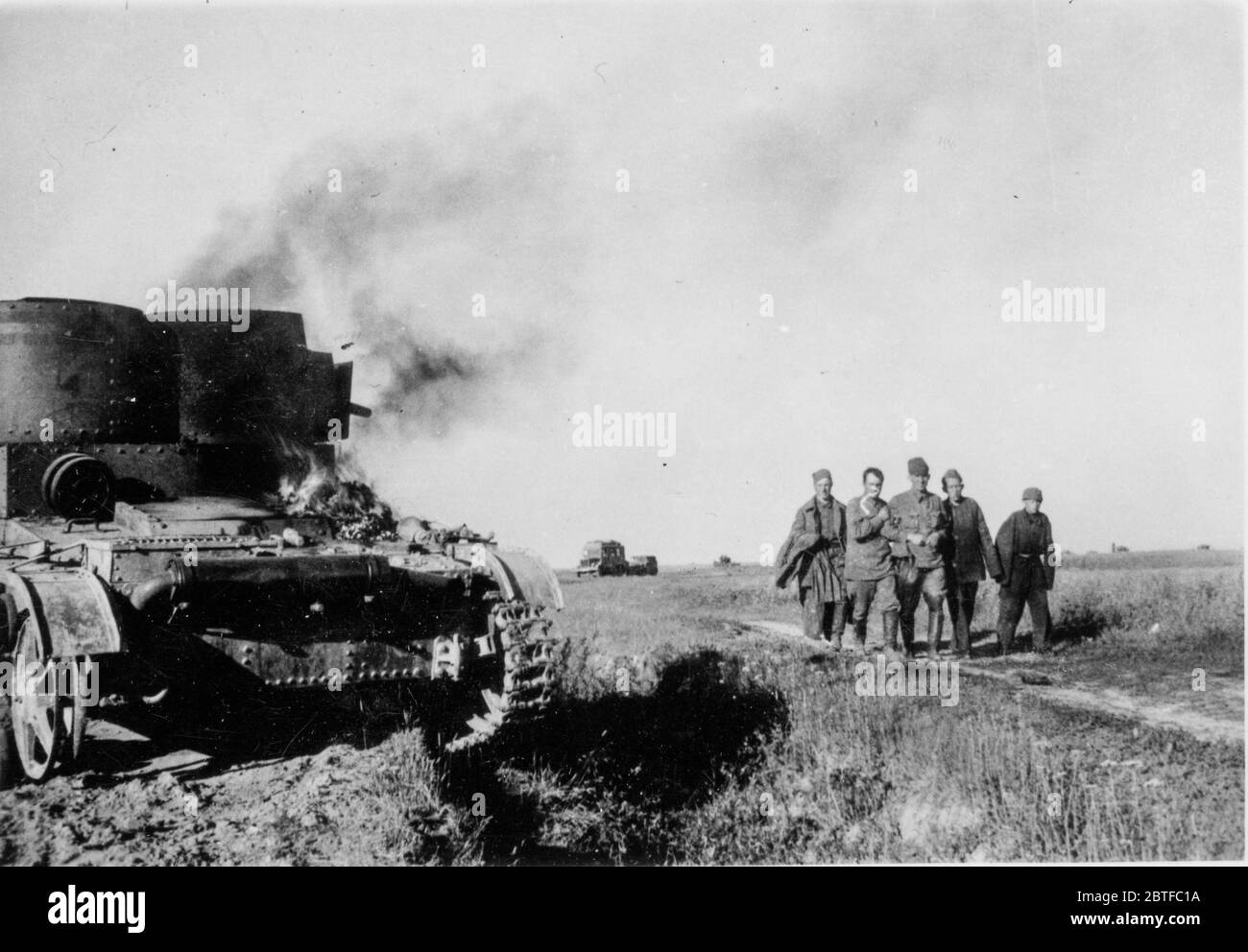 Wounded Red Army soldier being brought to the rear Operation Barbarossa ...