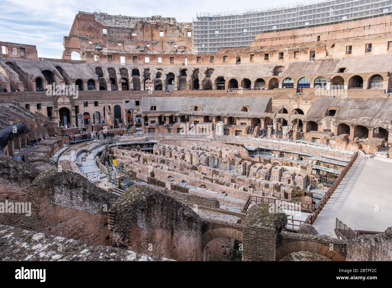 The Coliseum , Amphitheater Flavius, built in the 1st century , Rome ...
