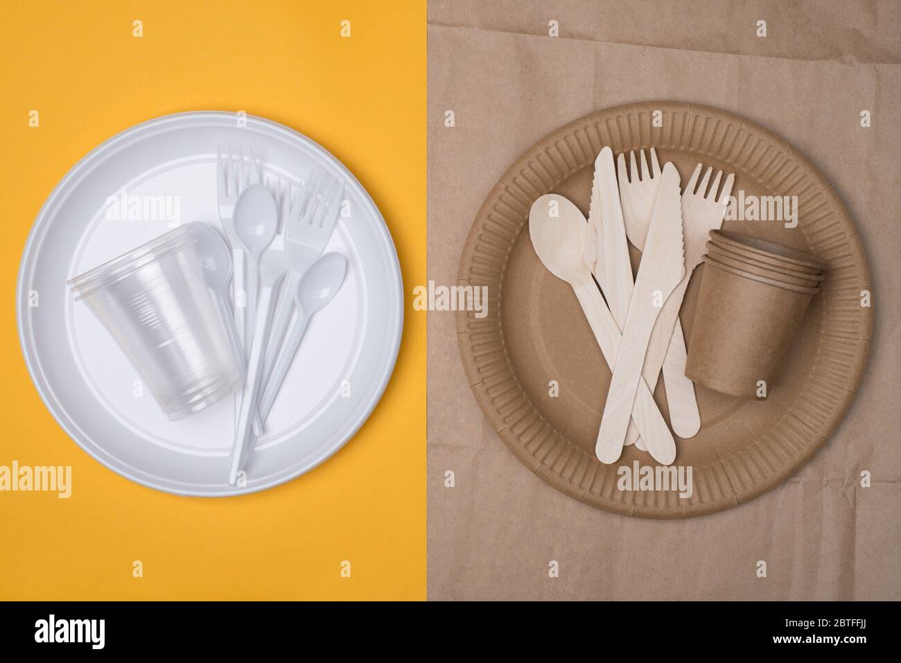 Plastic utensils pollution hi-res stock photography and images - Alamy
