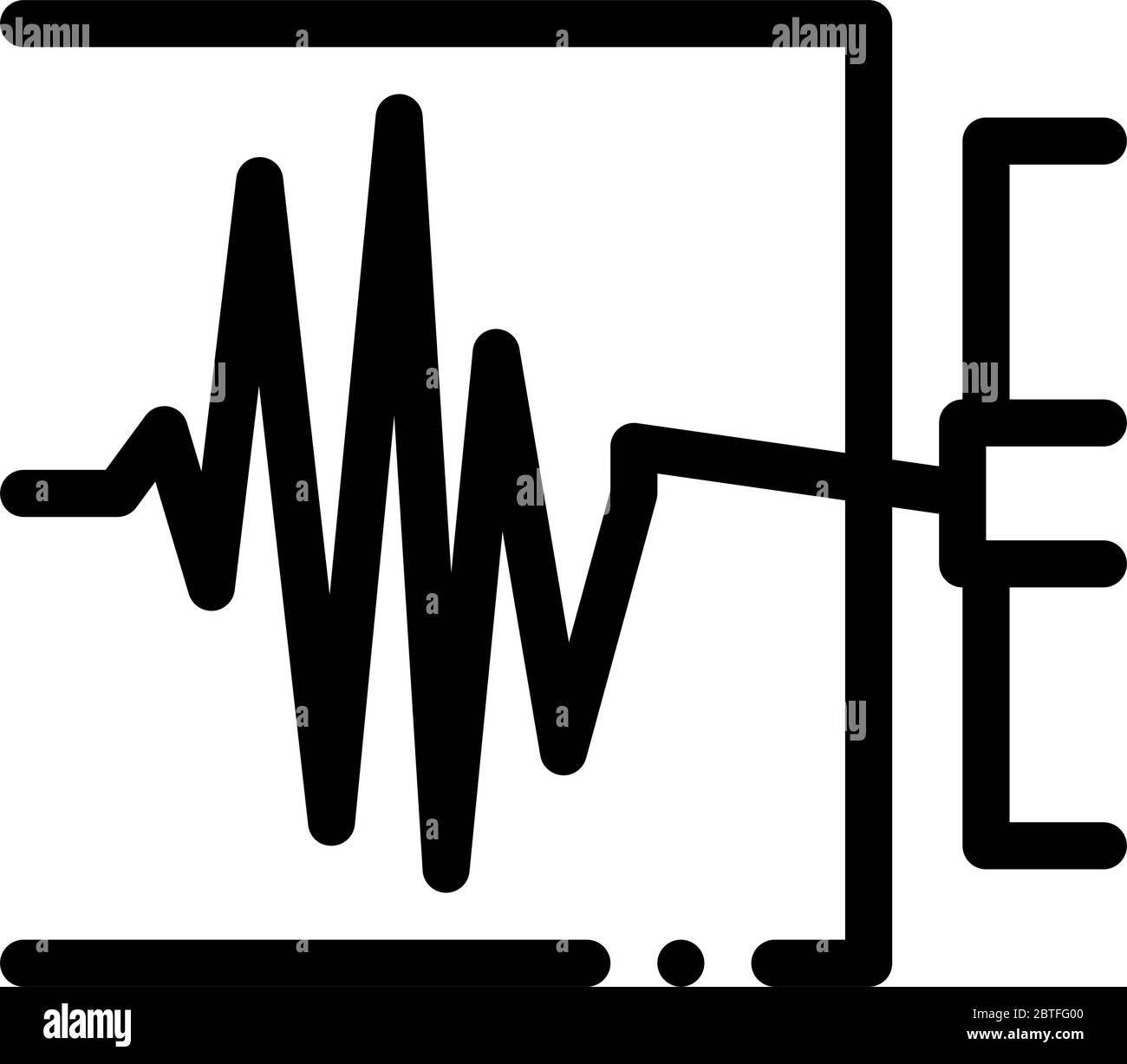 richter scale measurement icon vector outline illustration Stock Vector ... richter scale measurement icon vector outline illustration Stock Vector ...