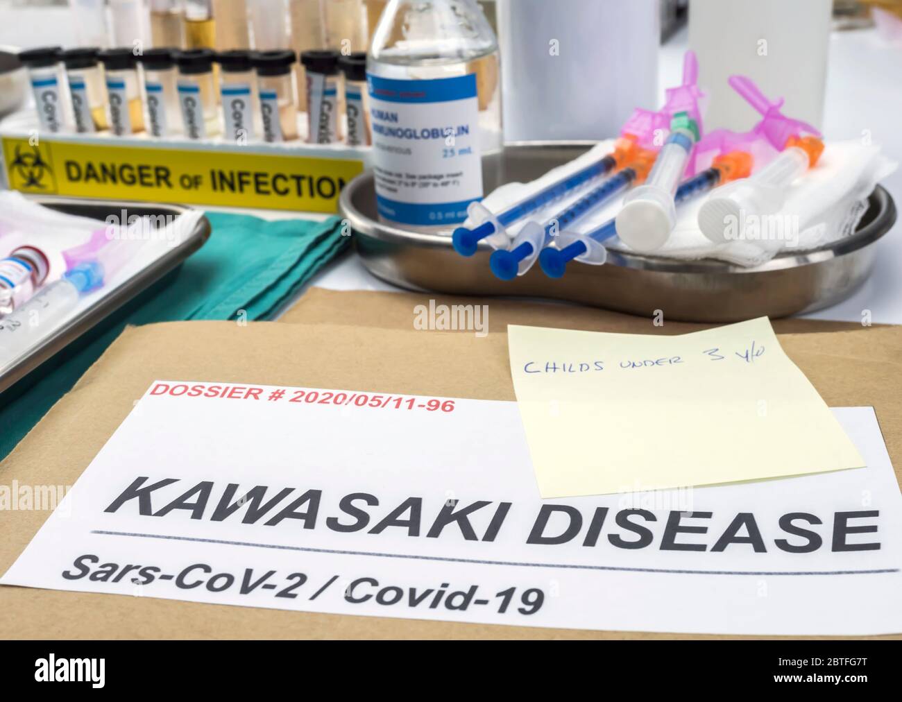 Diverse medication prepared to treat Kawasaki disease related to Sars ...