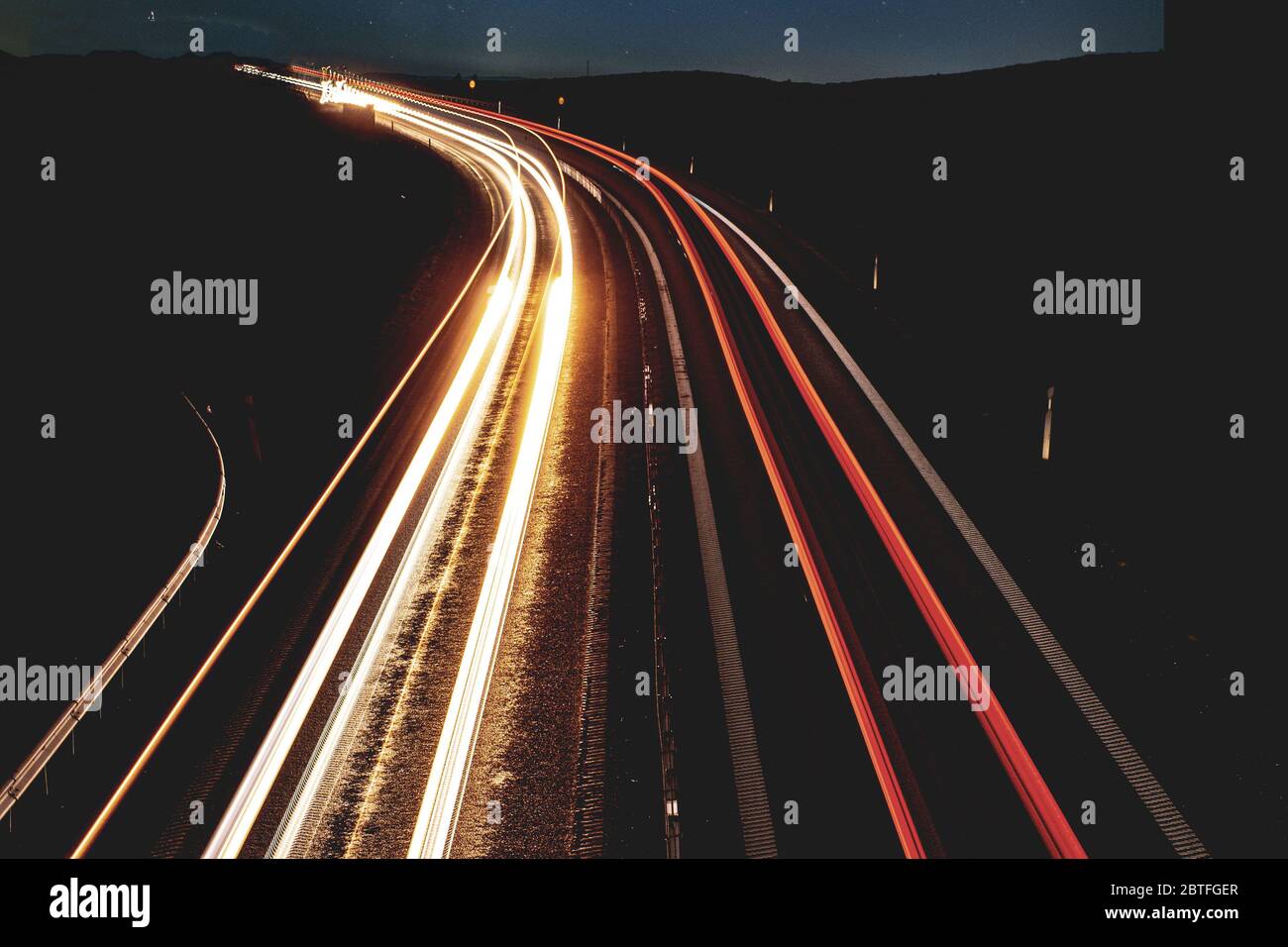 Starlight highway hi-res stock photography and images - Alamy