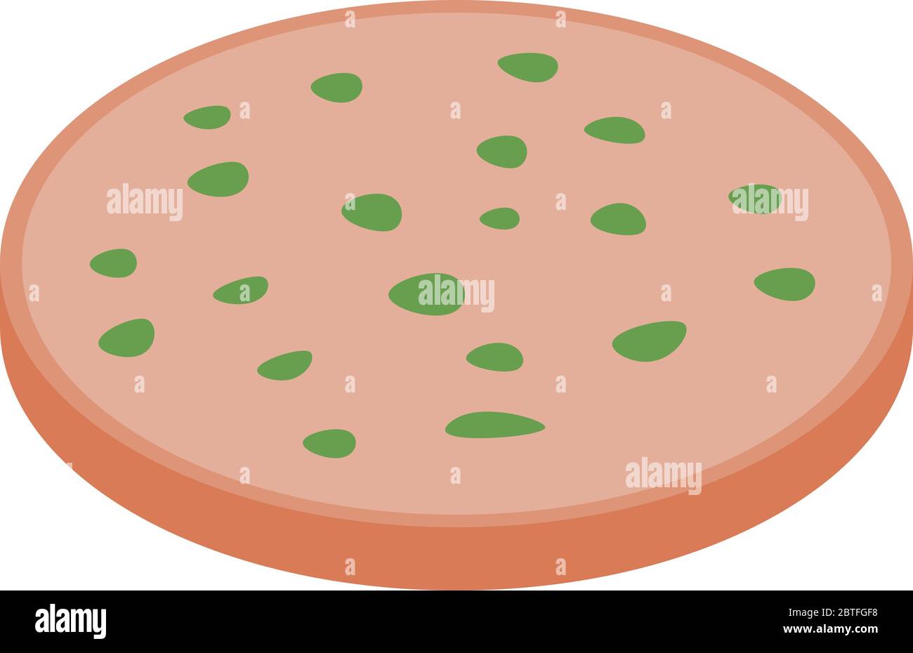 Polony sausage Stock Vector Images - Alamy