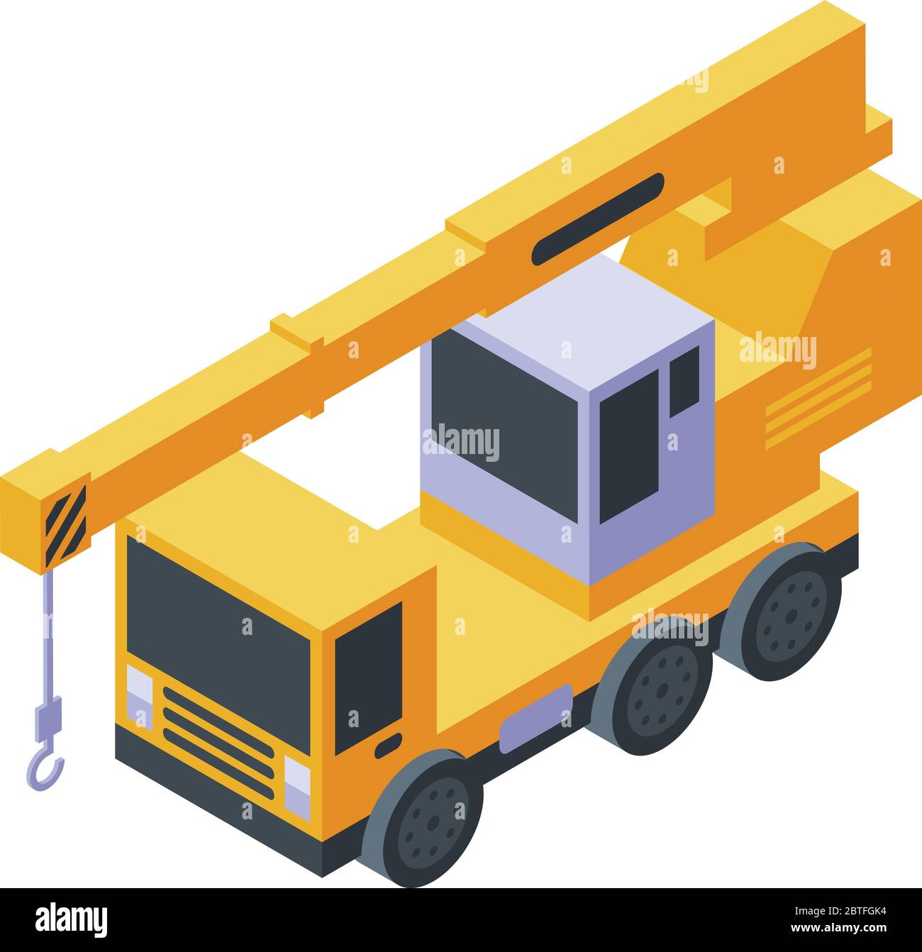 Vehicle crane icon, isometric style Stock Vector Image & Art - Alamy