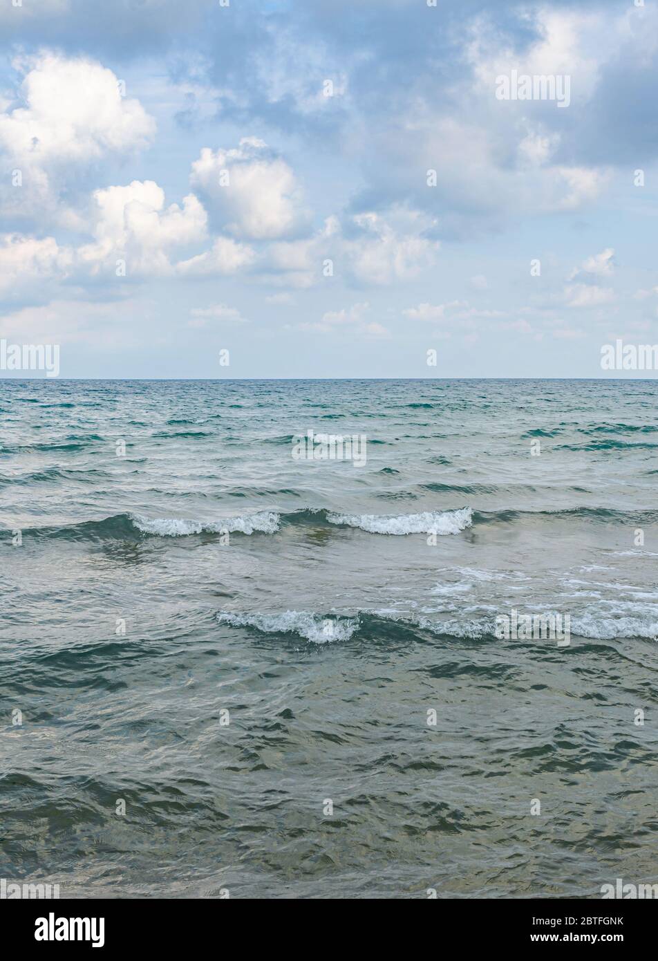 Waves at sea or ocean Stock Photo - Alamy