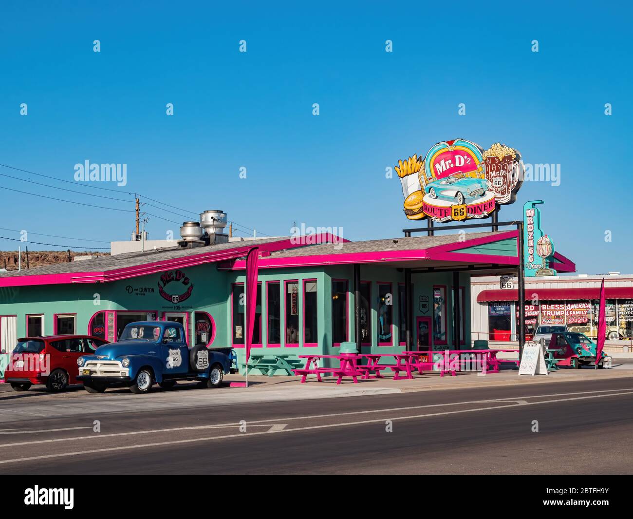 Route 66 diner hi-res stock photography and images - Alamy