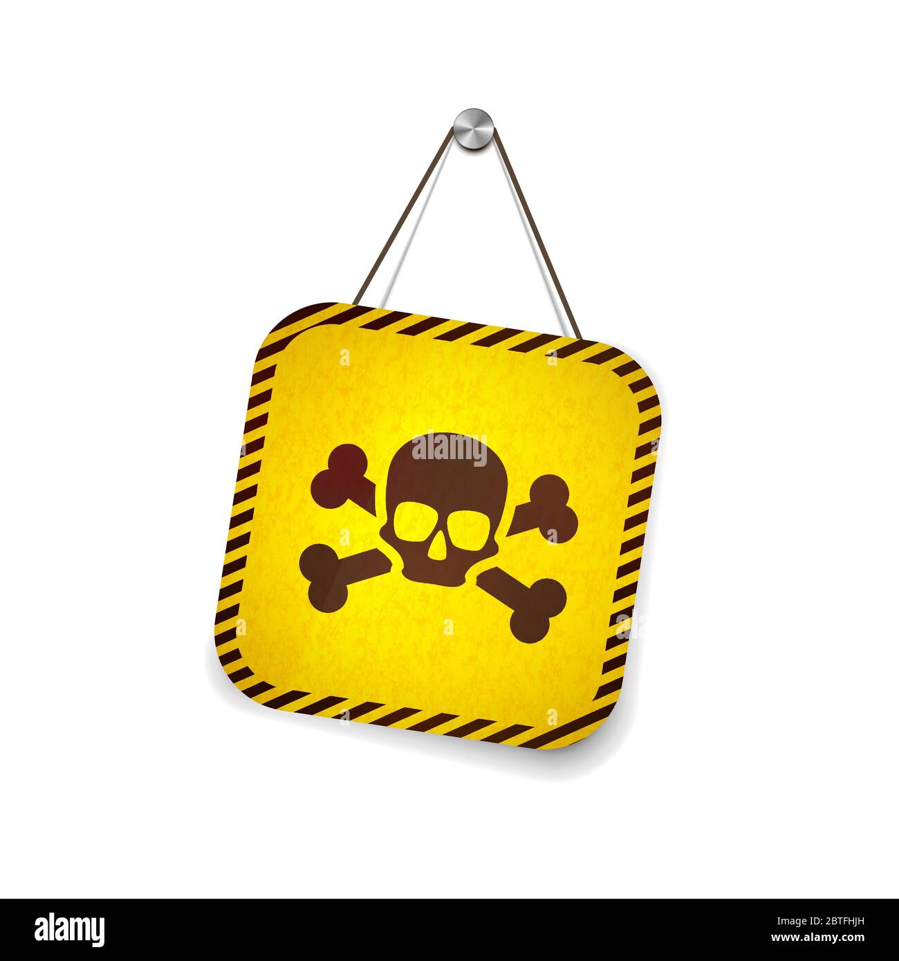 Safety stop rope Stock Vector Images - Alamy