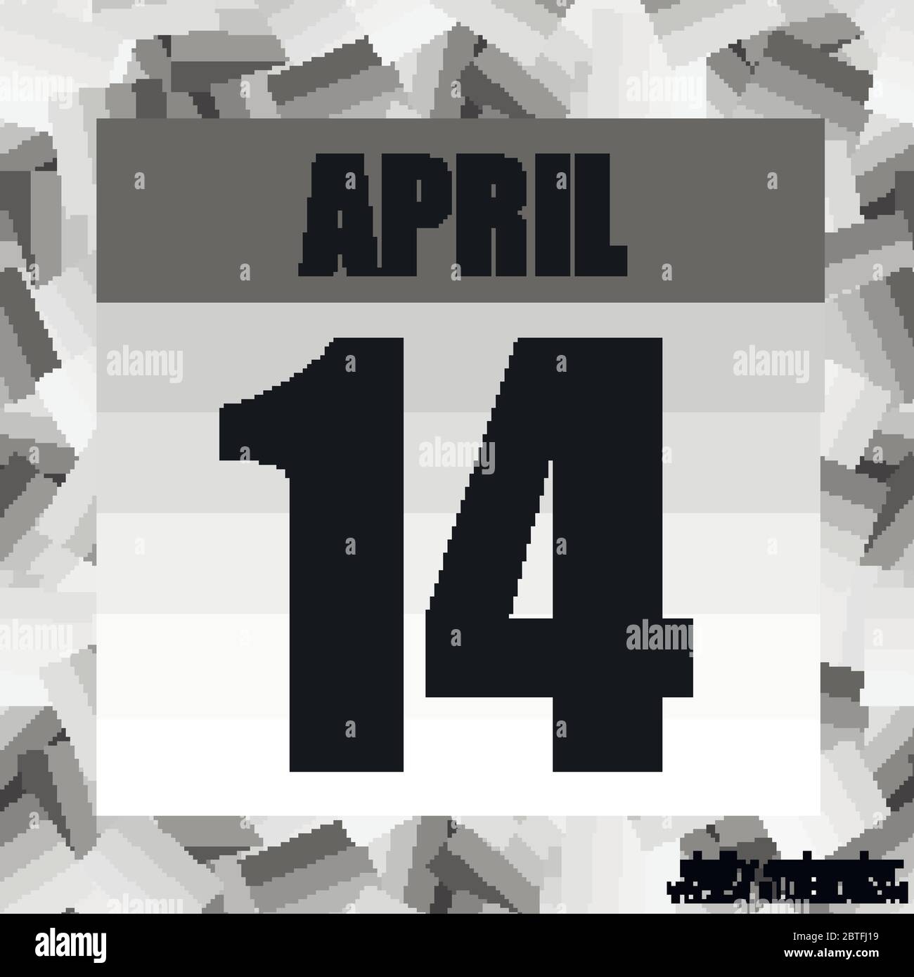 14 april Stock Vector Images - Alamy