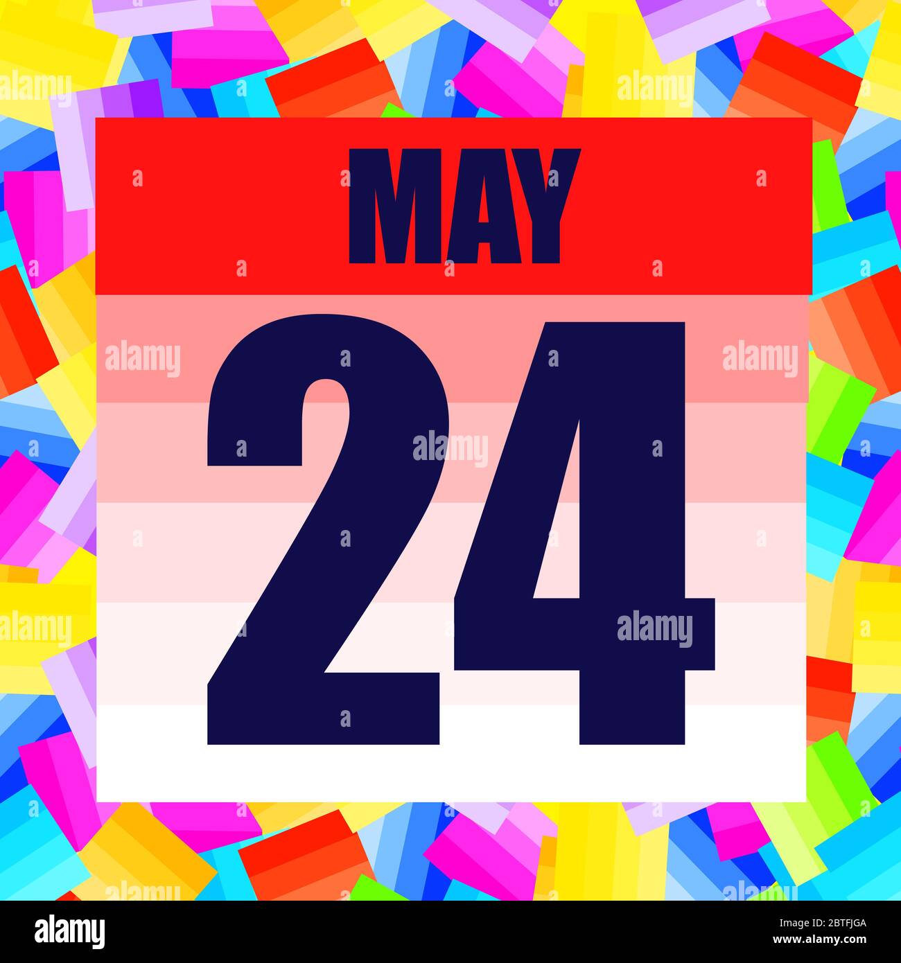 May 24 icon. For planning important day. Banner for holidays and ...