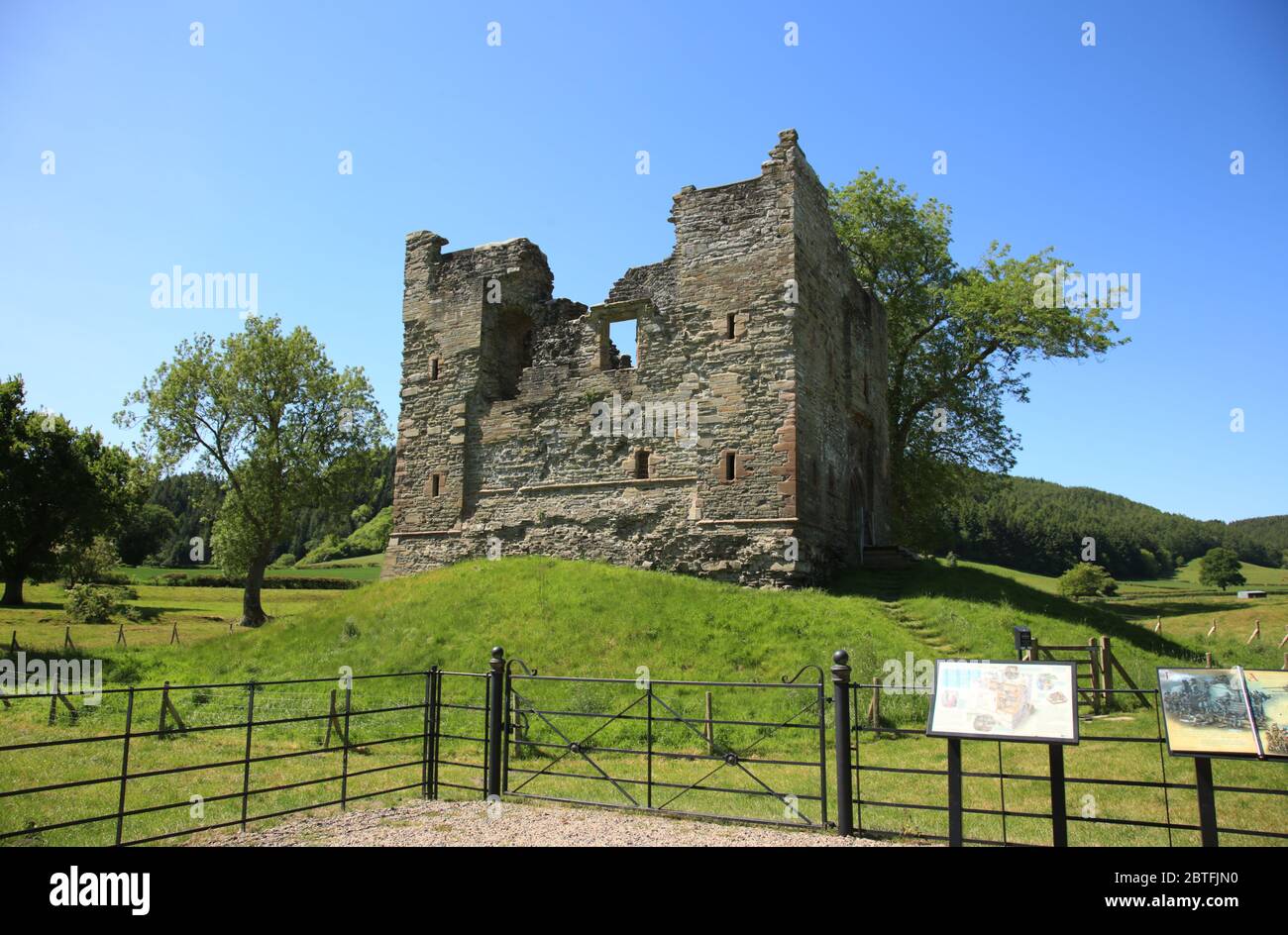Hopton castle, Craven arms, Shropshire, England, UK Stock Photo - Alamy